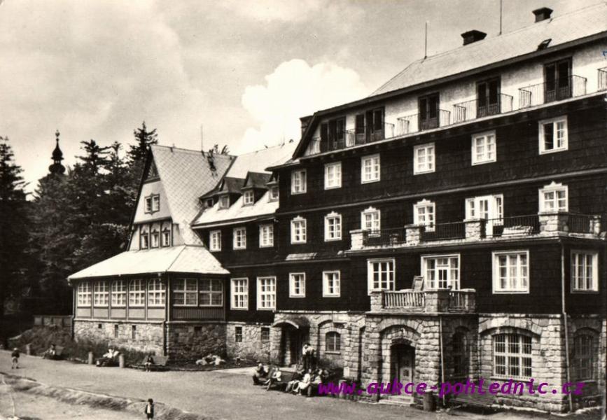 Aukce pohlednic a známek - Moravskoslezský kraj - Radhošť a Pustevny VF